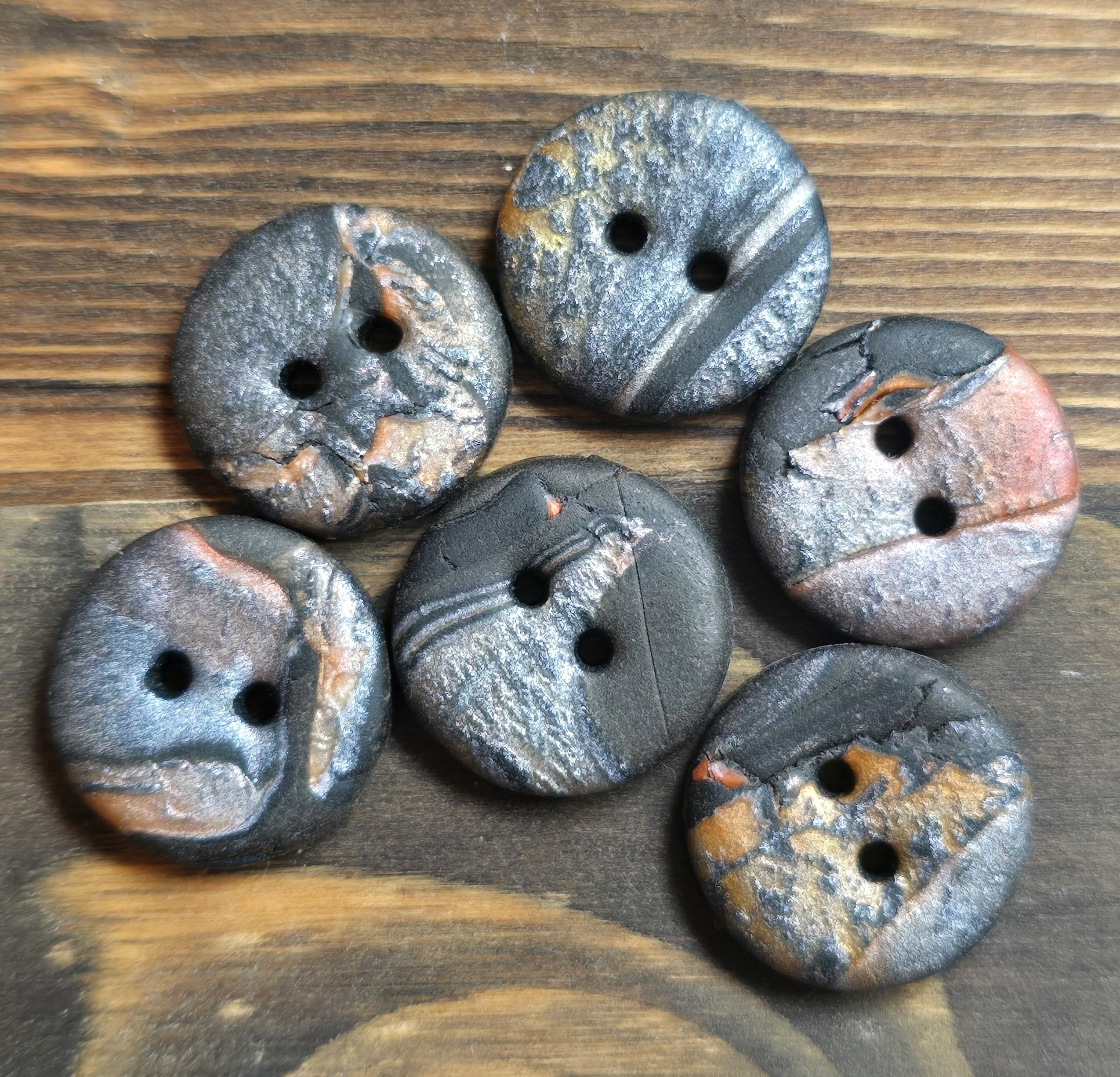 Polymer Clay Buttons – Northern Crow Creations